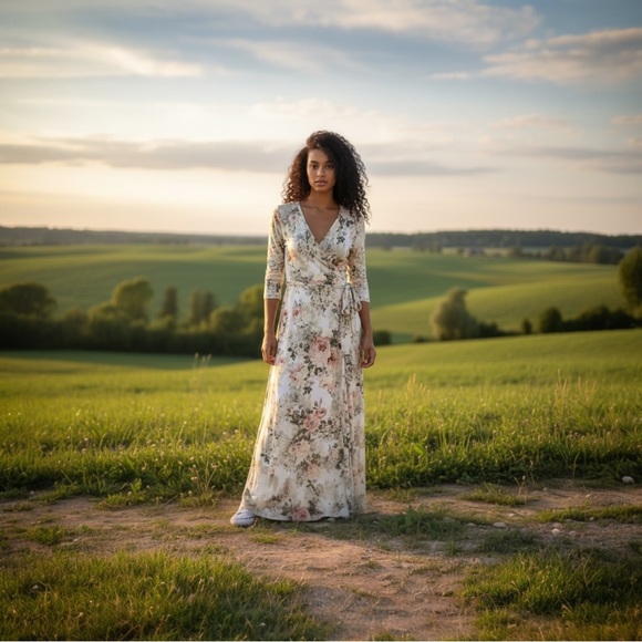 Pinkblush | Dresses | Pinkblush Floral Maxi Dress | Poshmark